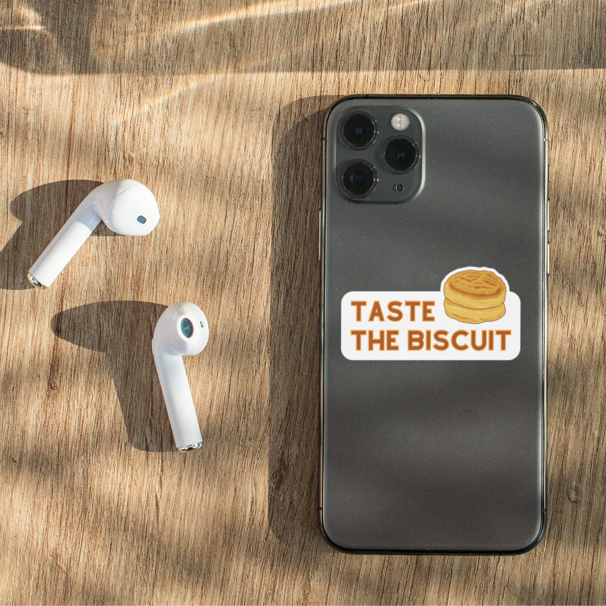 Taste the Biscuit Tiktok Viral Stickers, Funny Stickers for Laptop ...