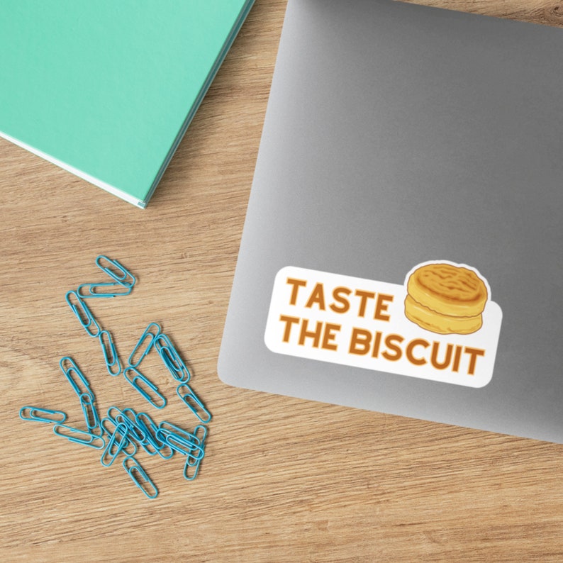 Taste the Biscuit Tiktok Viral Stickers, Funny Stickers for Laptop ...