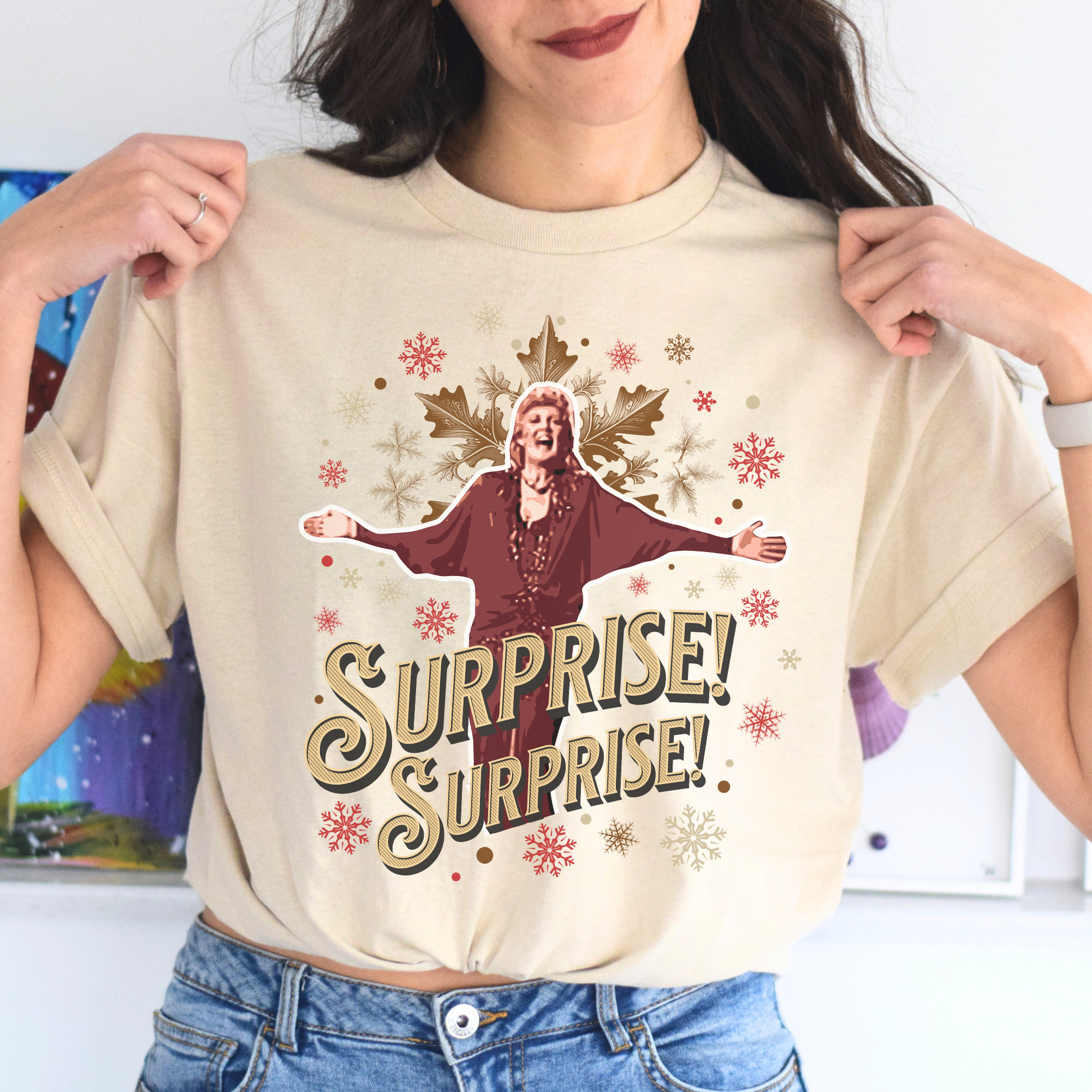 Surprise Surprise Lady Shirt, Tiktok Funny Viral Meme, Tiktok ...