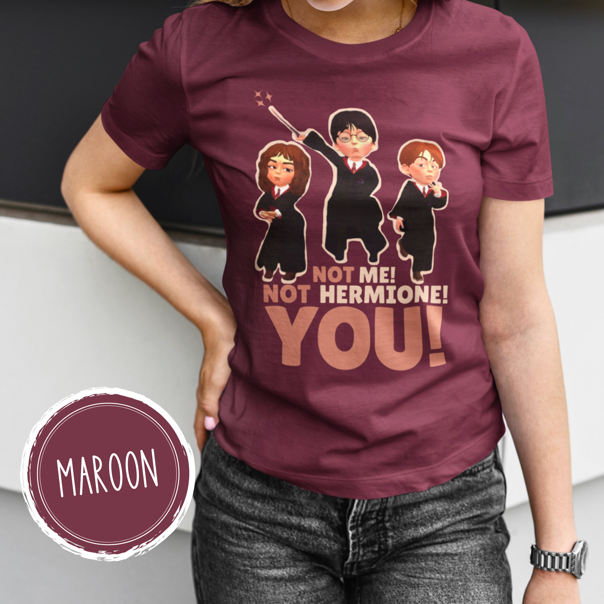 Not Me Not Hermione You Harry Potter Shirt, Funny Tiktok Harry Potter ...