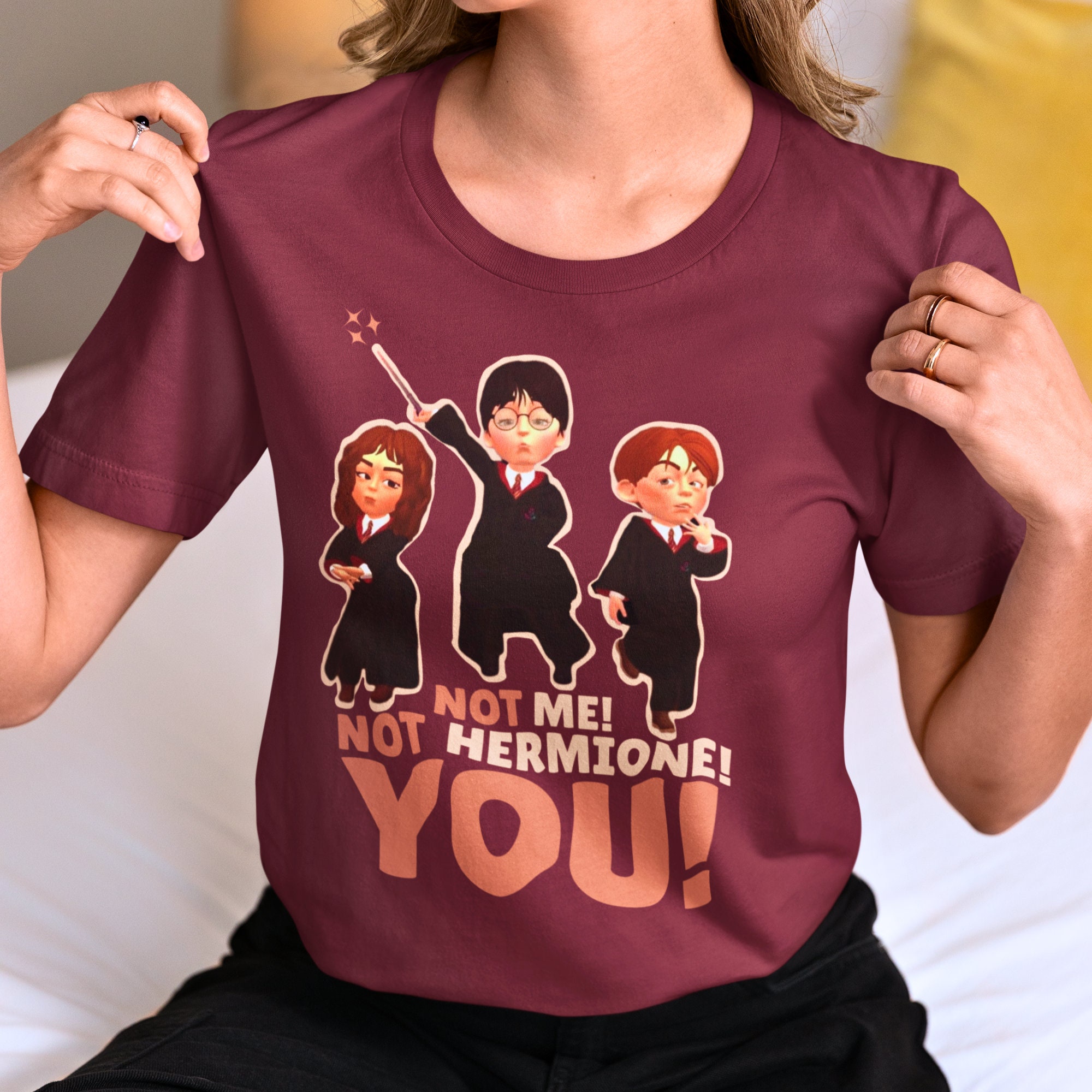 Not Me Not Hermione You Harry Potter Shirt, Funny Tiktok Harry Potter ...