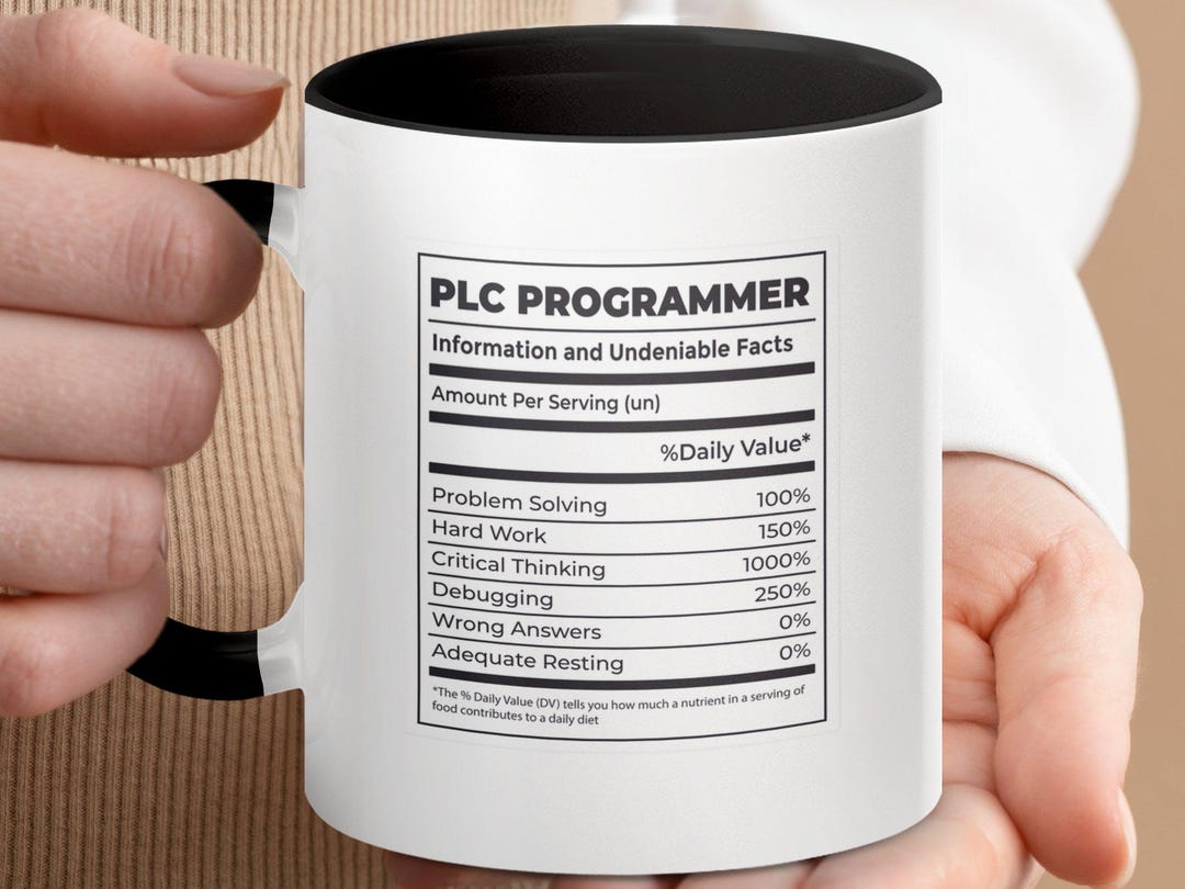 Funny PLC Programmer Coffee Mug: Techie Gift, Debugging Humor - Etsy