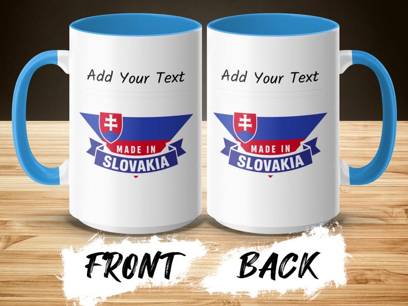 Made in Slovakia Flag Mug, Personalized Slovakia Gift - Etsy