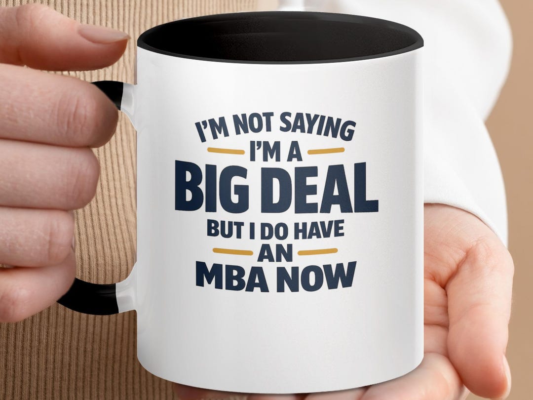 Ceramic Mug MBA Graduation Coffee Cup Business School Gift for Graduate ...