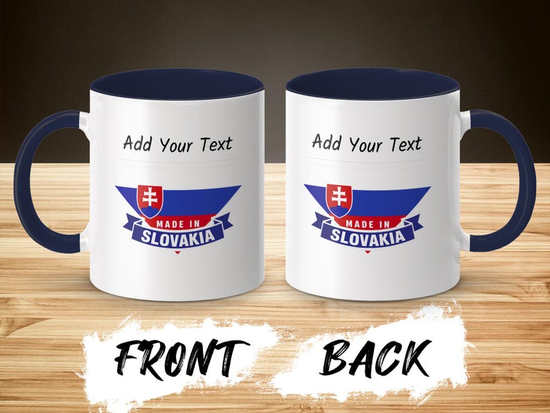 Made in Slovakia Flag Mug, Personalized Slovakia Gift - Etsy