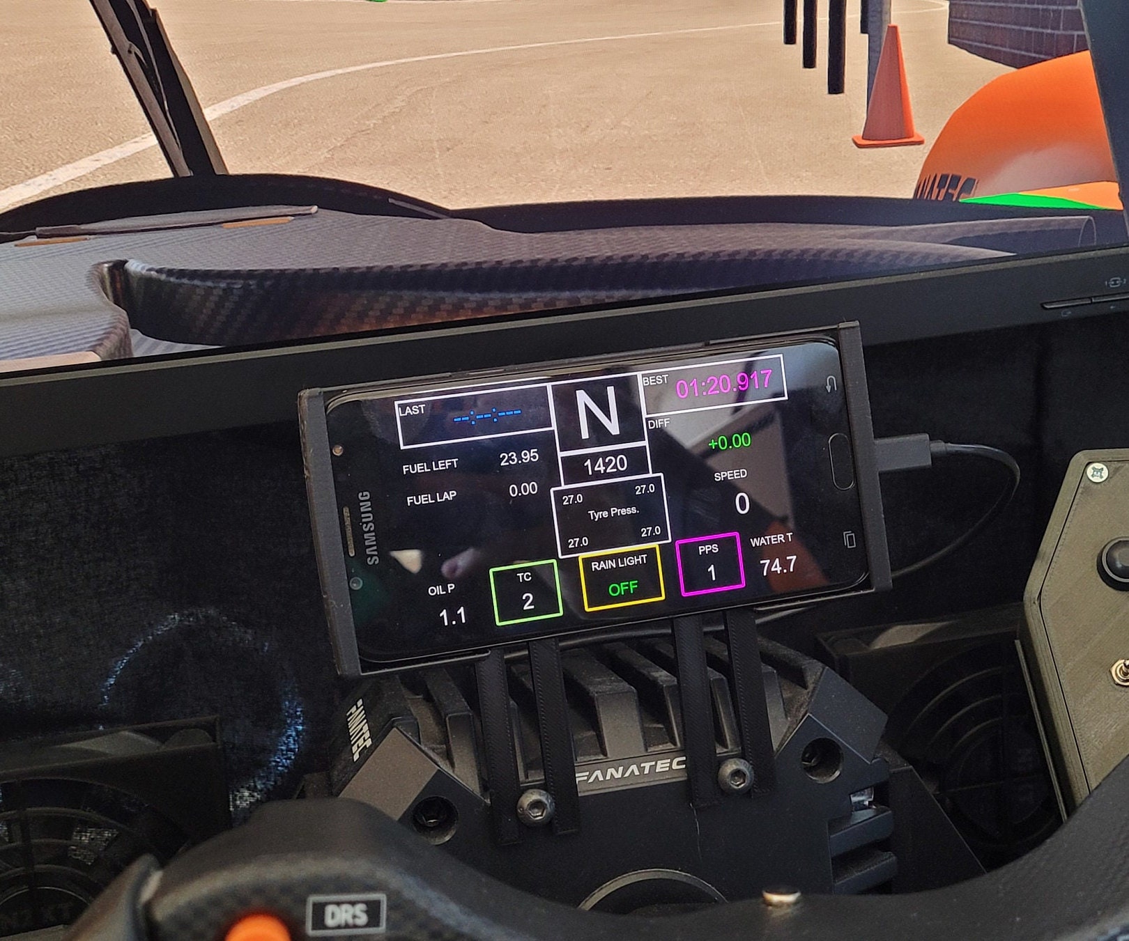 Sim Racing Universal Phone Holder Dash - Etsy