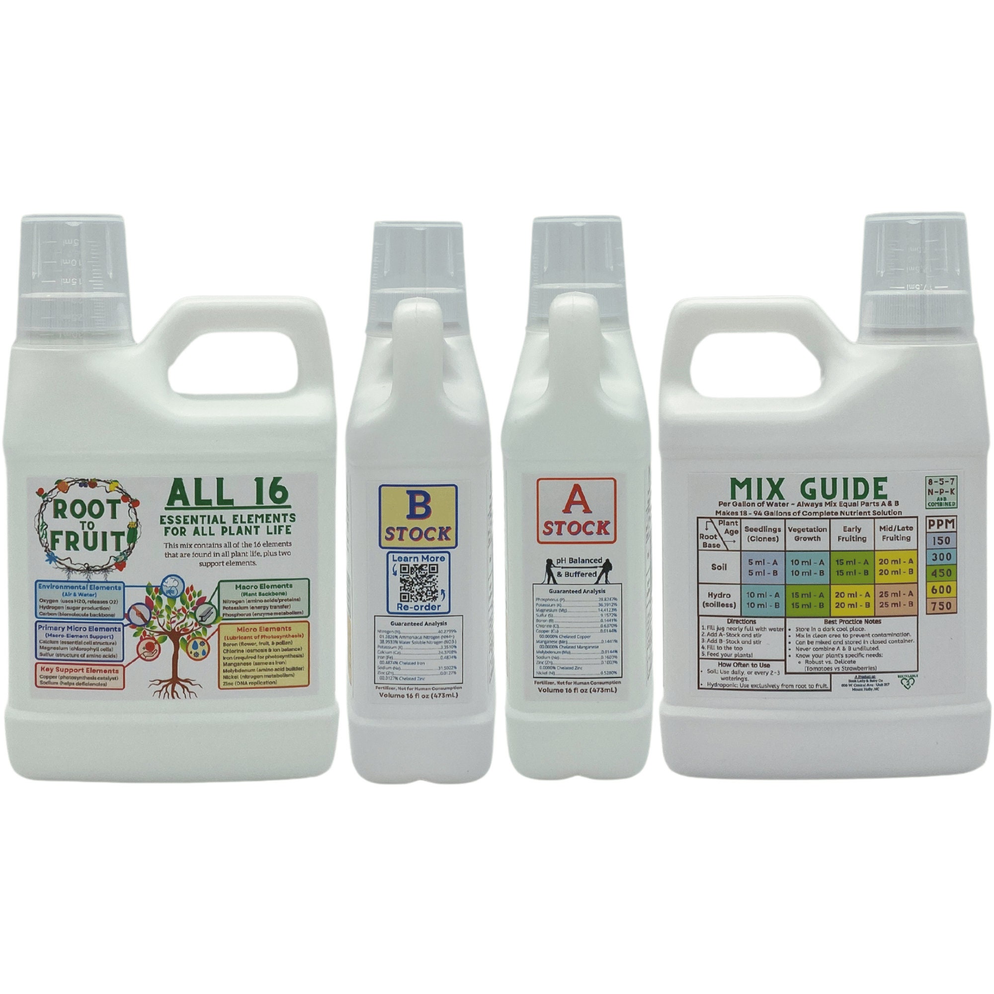Root-to-fruit Plant Food for Gardening and Hydroponics: Two - Etsy