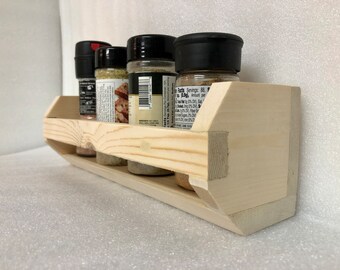 Wood Spice Rack - Etsy