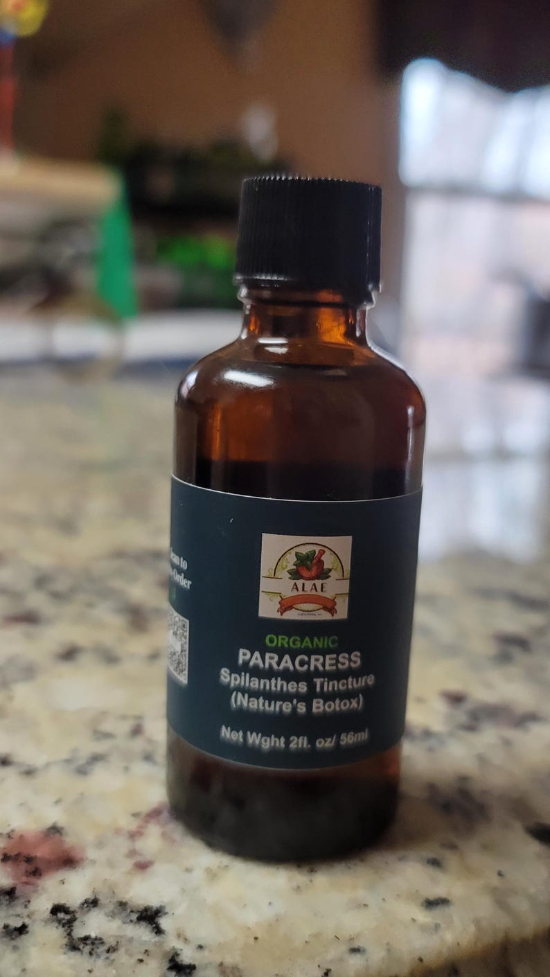 Organic Paracress (spilanthes) Tincture - Etsy
