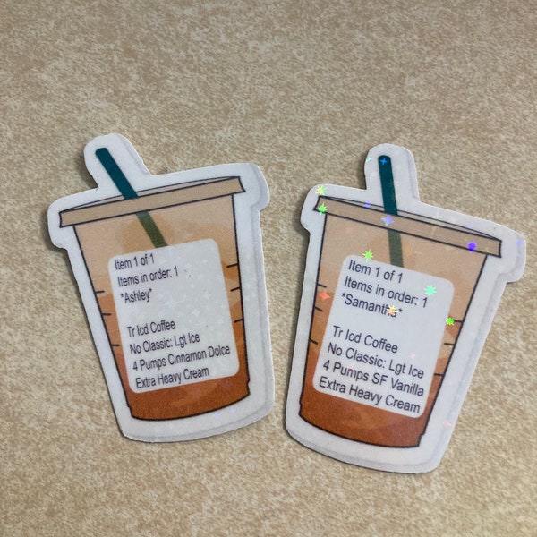 Starbucks Label - Etsy
