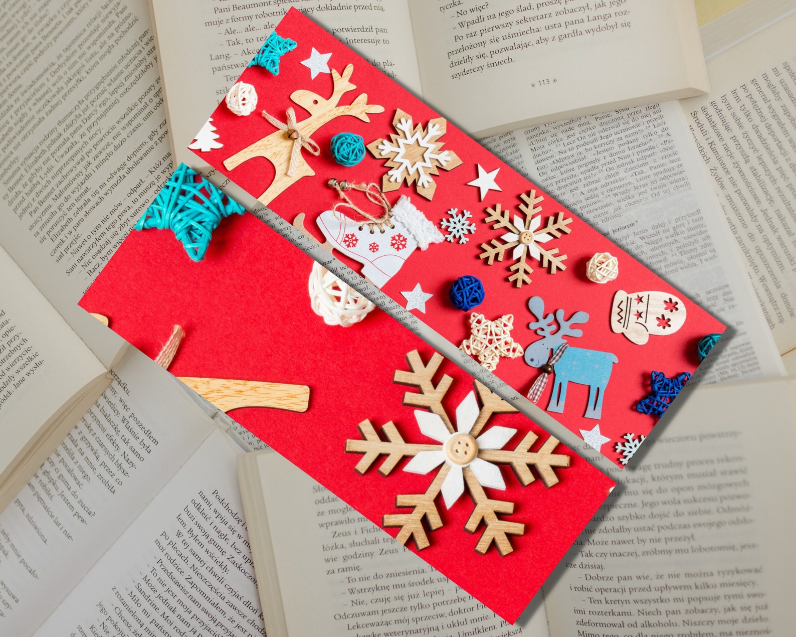 Christmas Bookmarks Printable Bookmarks Digital Bookmarks - Etsy