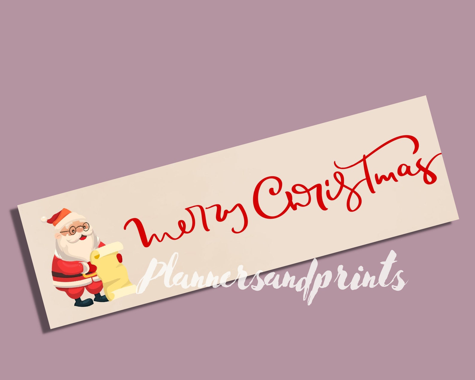 Merry Christmas Bookmarks, Printable Bookmarks Set of 7, Instant ...