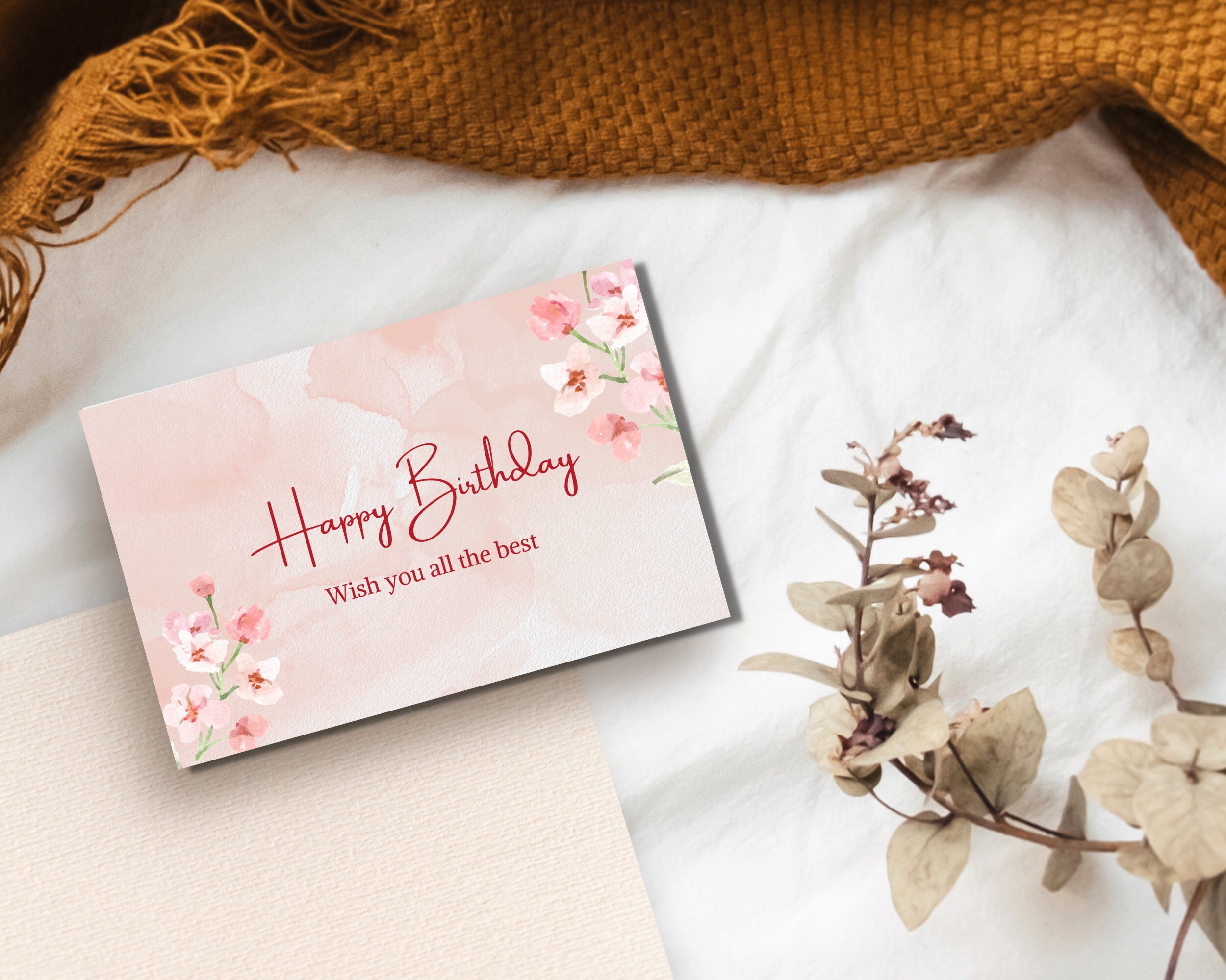Printable Birthday Card Birthday Card for Friend Happy - Etsy