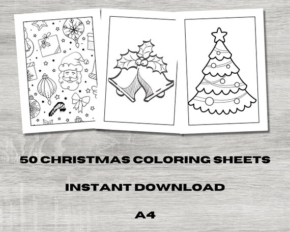 10 Ticks Christmas Calculator Coloring Pages