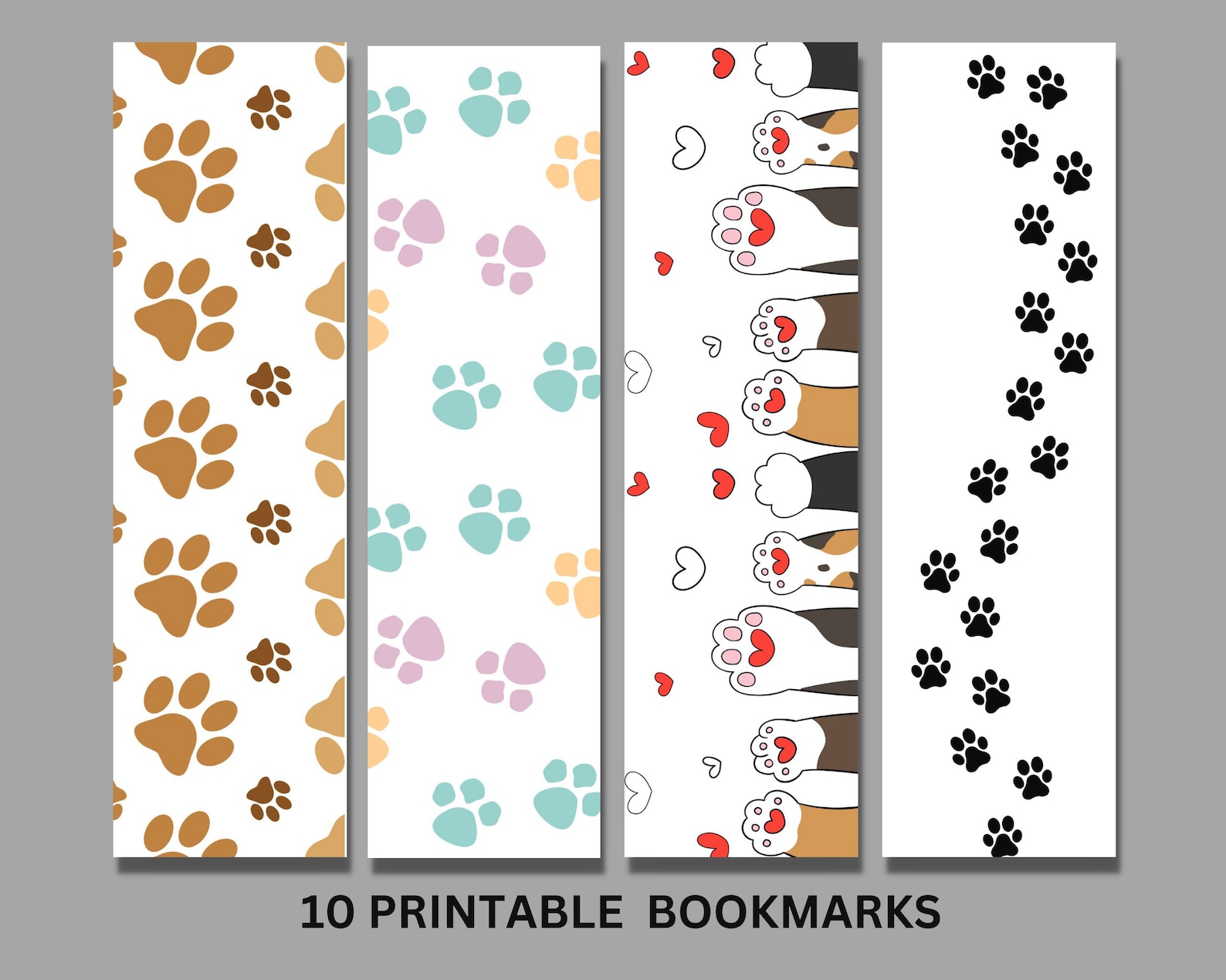 Printable Bookmarks, Printable Bookmarks for Kids, Gift for Booklover ...