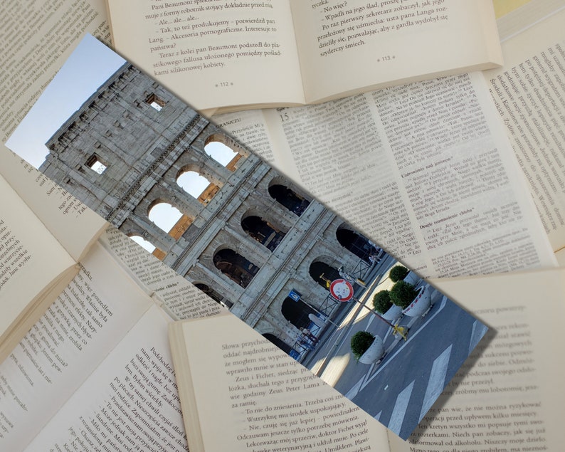 Printable Bookmarks, Digital Bookmarks, Roman Colosseum, Italy Print ...
