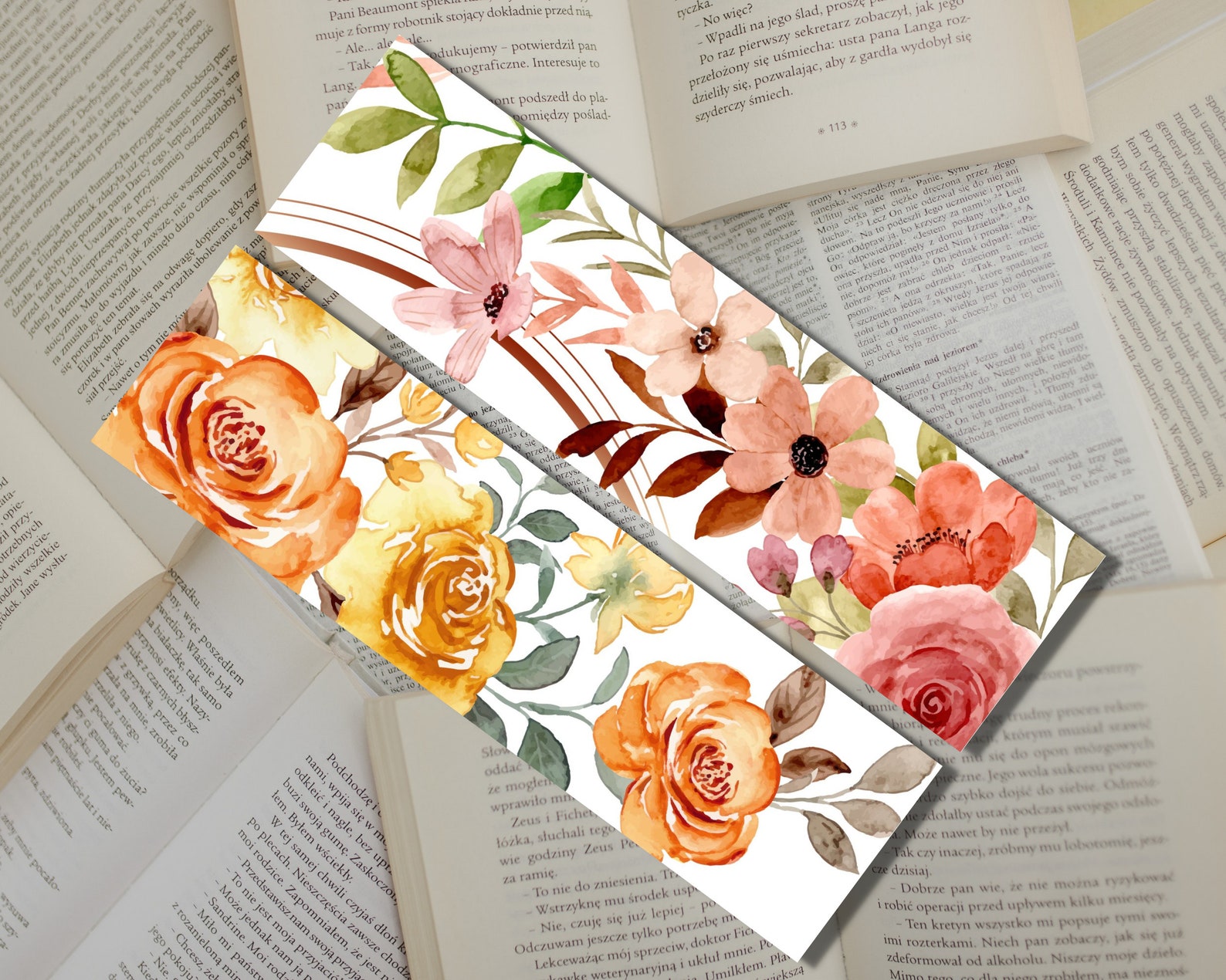 Printable Bookmarks, Bookmark Set of 10, Digital Bookmark, Reader Gift ...