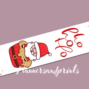 Merry Christmas Bookmarks, Printable Bookmarks Set of 7, Instant ...