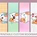 Cat Bookmark for Kid, Printable Cat Bookmarks, Printable Bookmarks for ...