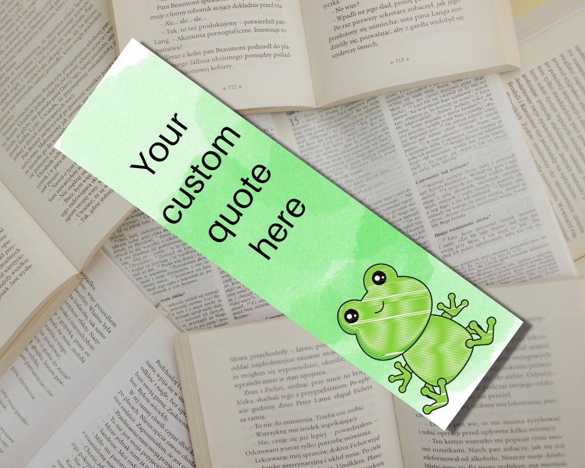 Printable Custom Bookmarks Bookmarks for Kids Animal - Etsy