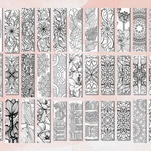 Ultimate Bookmark Bundle: Personalized, Printable, and Coloring Designs ...