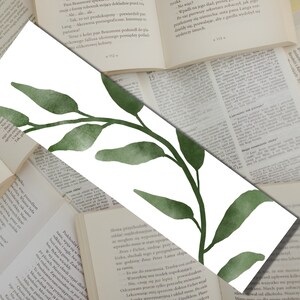 Eucalyptus Watercolor Bookmarks: Botanical Print Set of 8 (digital ...