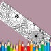 Coloring Bookmarks, Printable Bookmarks, Bookmarks to Color, Coloring ...