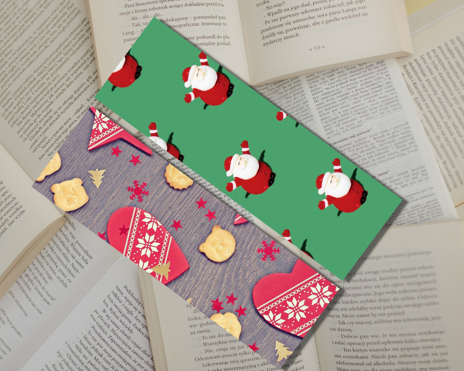 Christmas Bookmarks, Printable Bookmarks, Digital Bookmarks, Book Lover ...