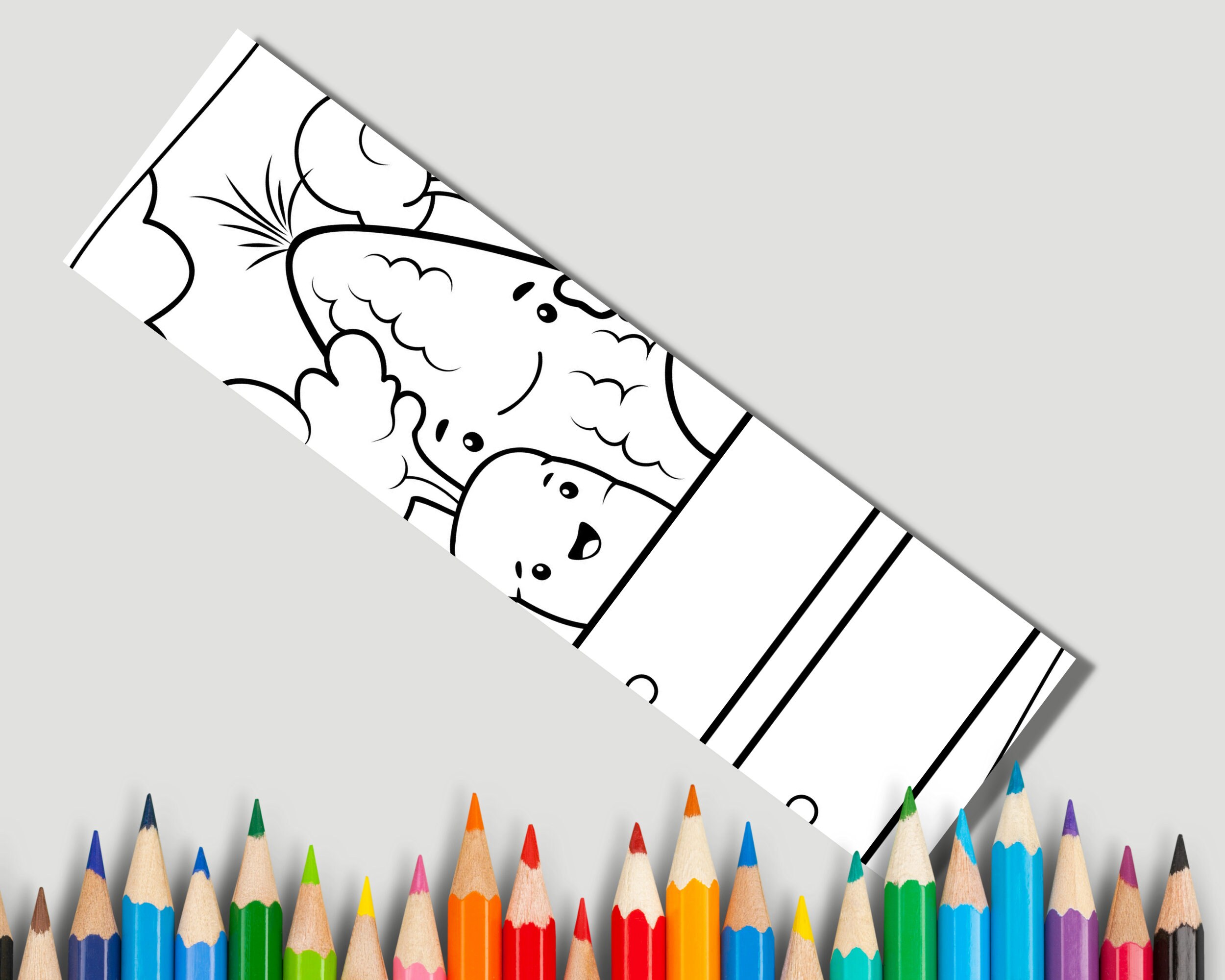 Printable Bookmark Print Vegetables Print Bookish Gift Bookmark ...