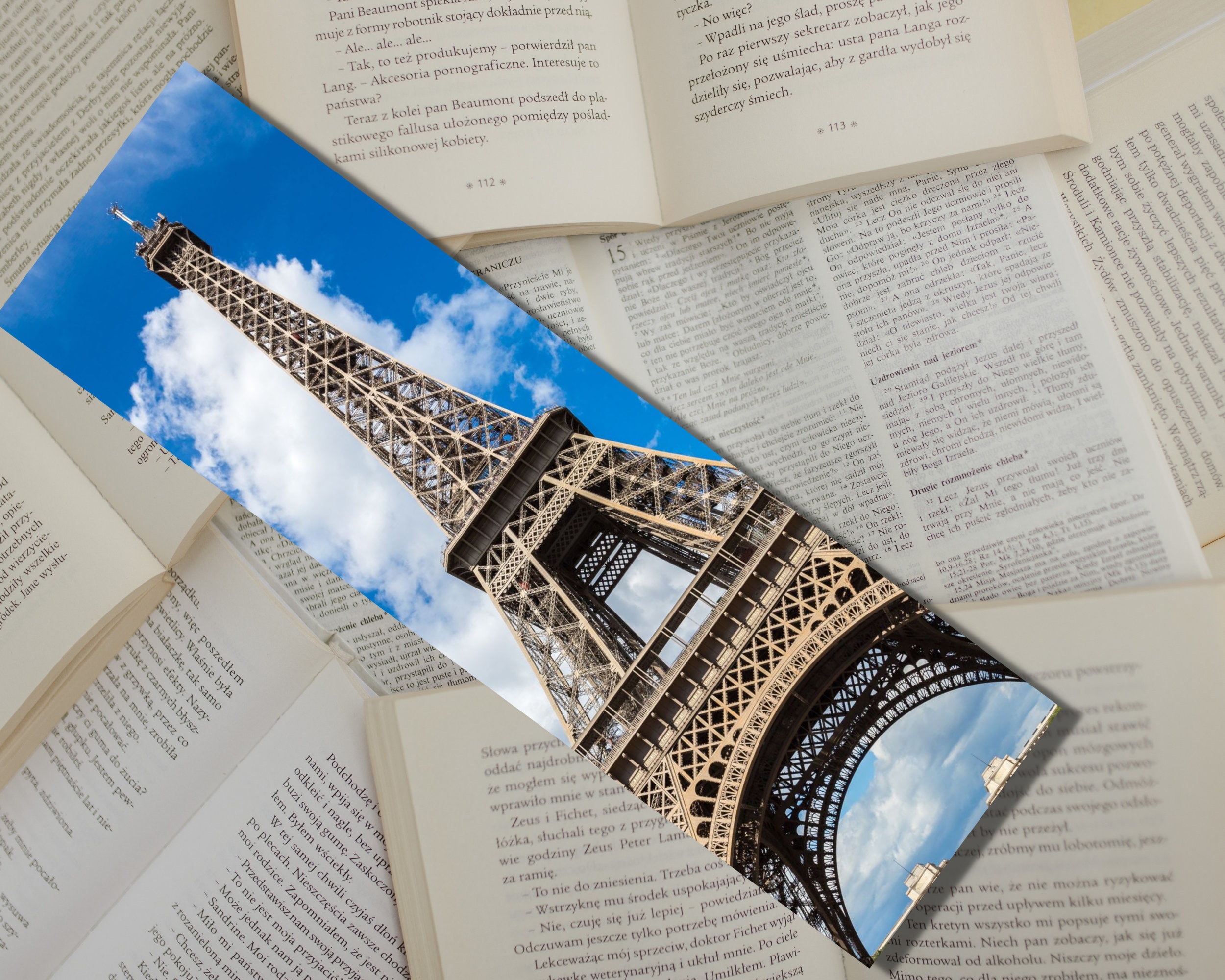 Eiffel Tower Bookmarks: Paris-themed Printable Bookmarks (PDF) - Etsy