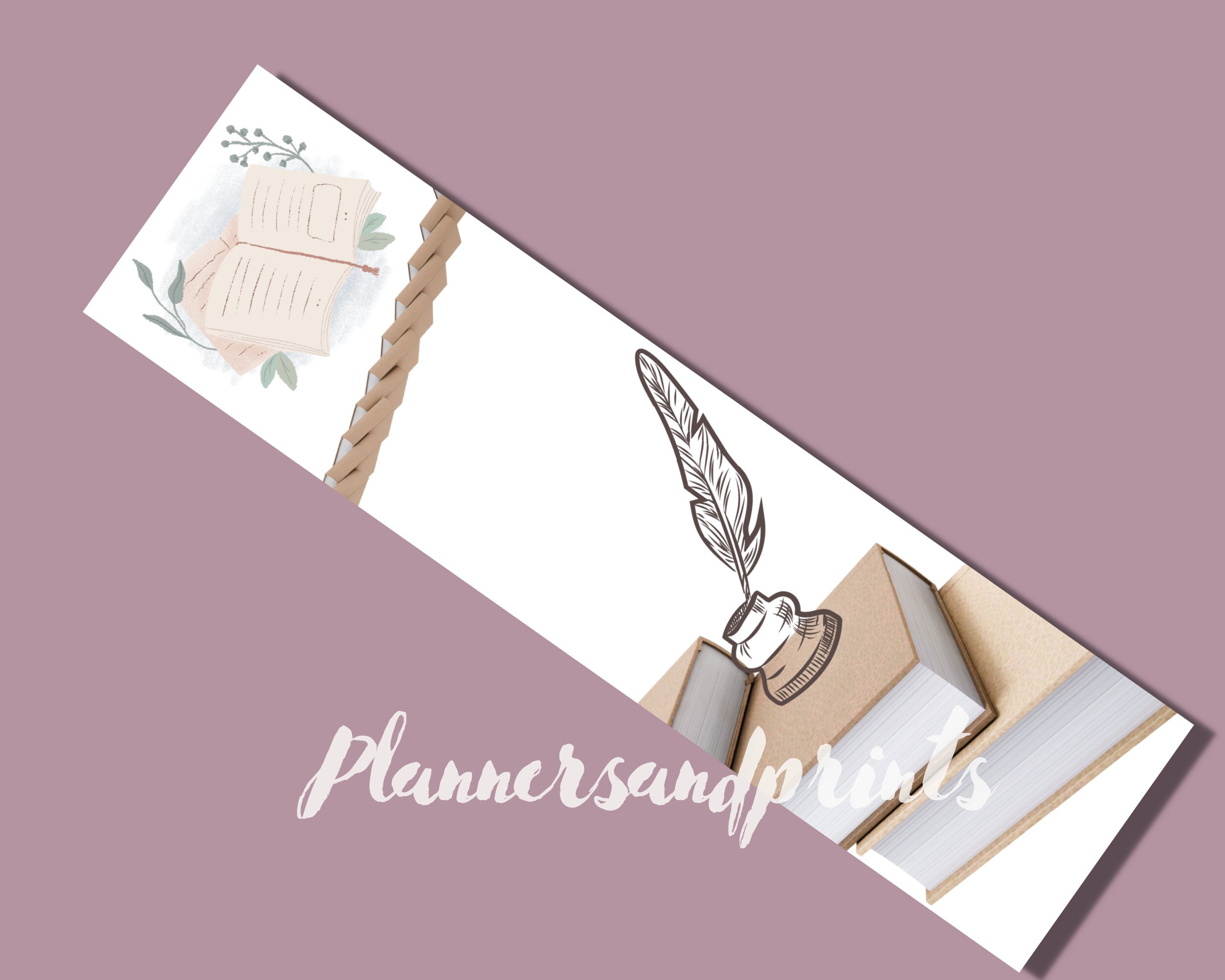 Printable Bookmarks, Bookmark Set of 4, Cute Bookmarks, Vintage ...