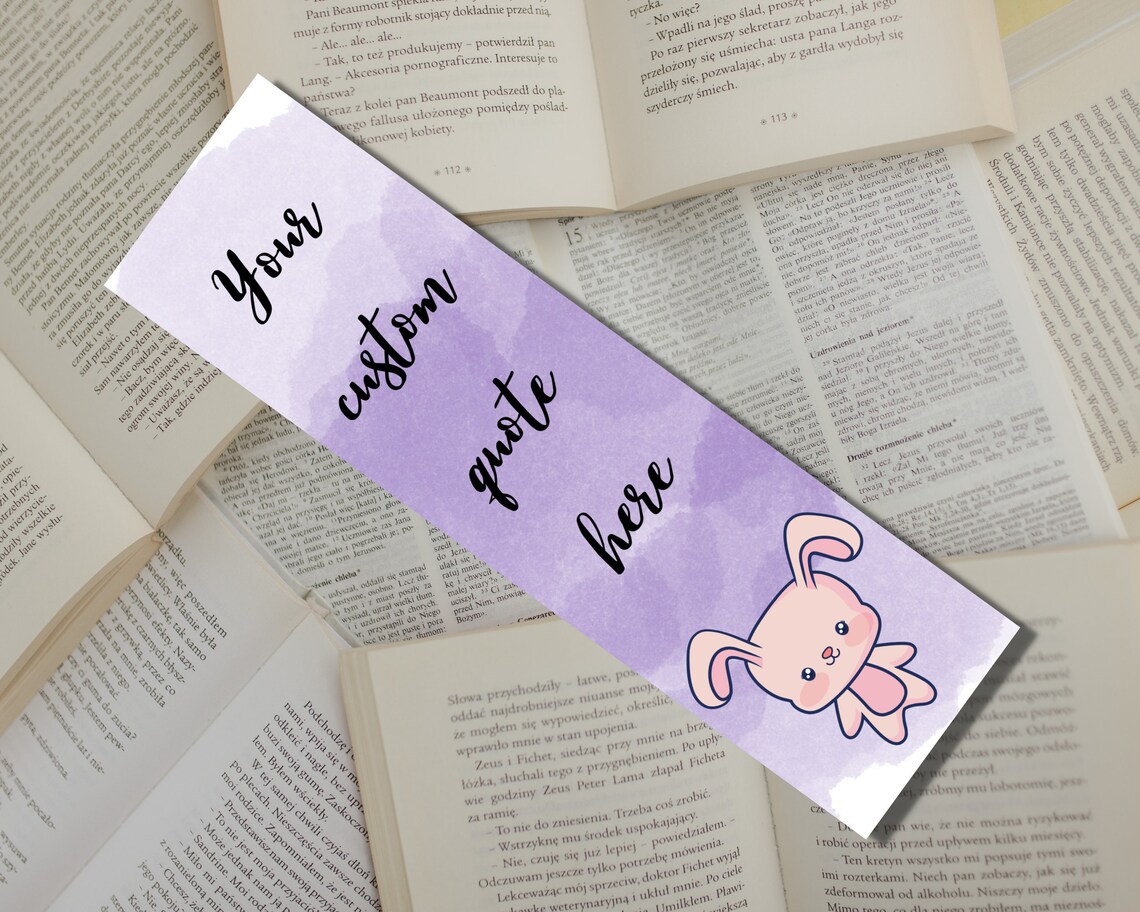 Printable Custom Bookmarks Bookmarks for Kids Animal - Etsy