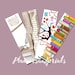 Printable Bookmarks, Bookmark Set of 4, Cute Bookmarks, Vintage ...