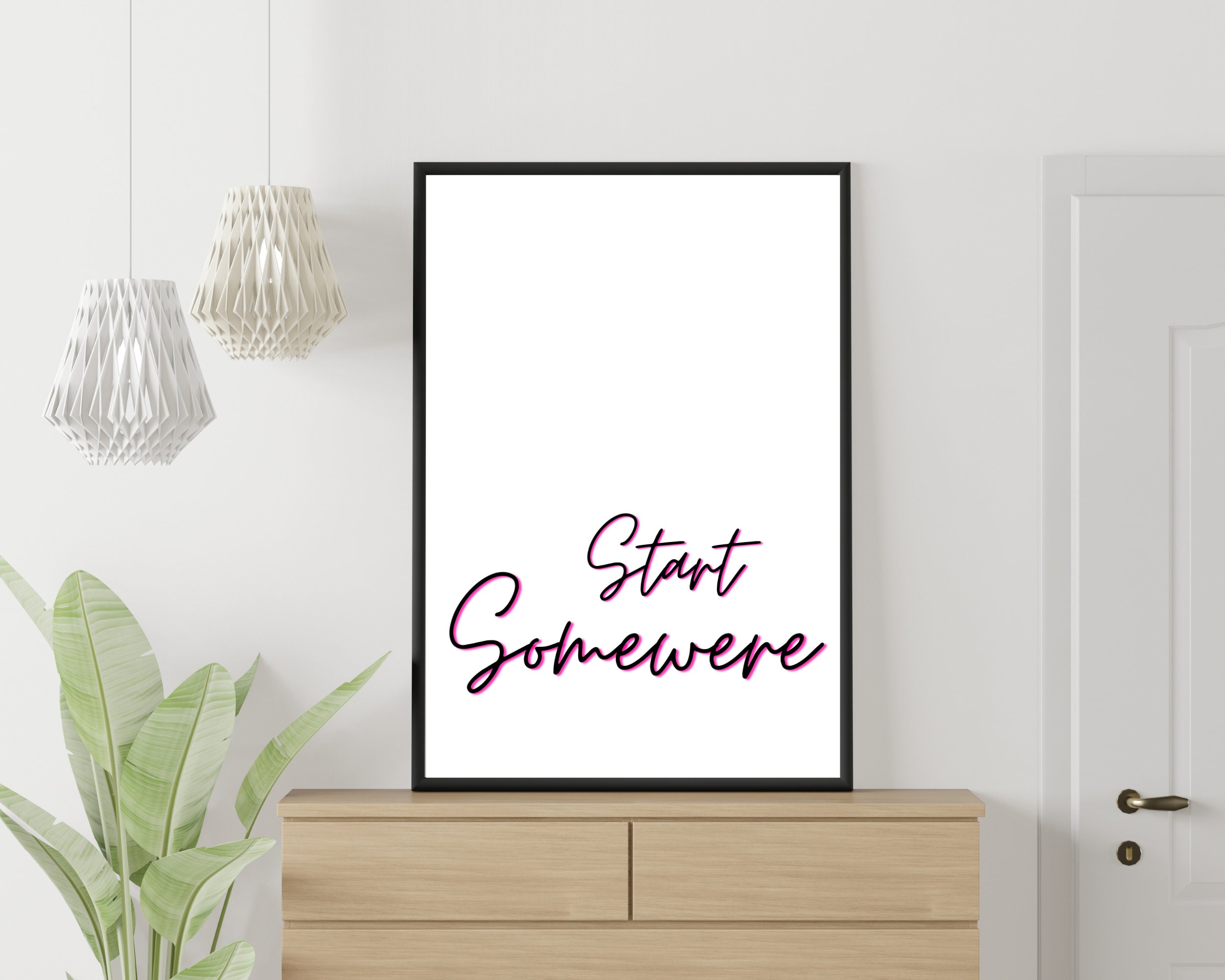 Office Wall Art Home Office Decor Inspirational Quotes - Etsy