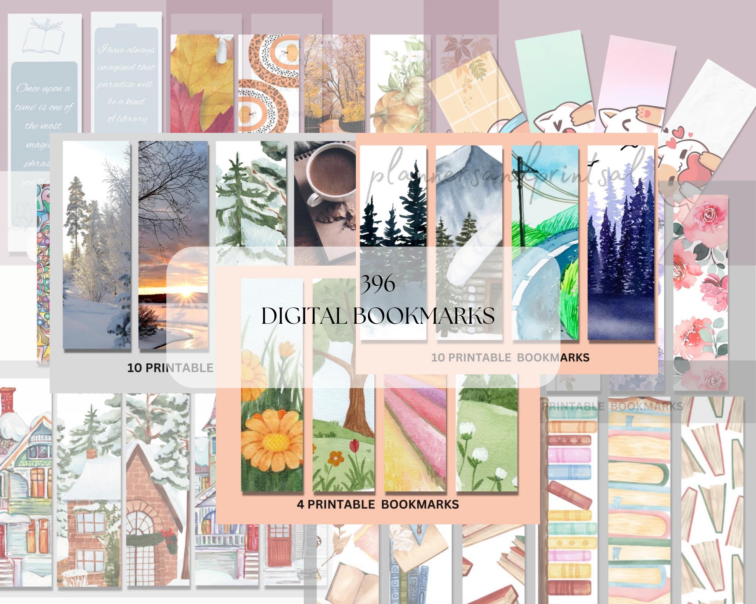 Ultimate Bookmark Bundle: Personalized, Printable, and Coloring Designs ...