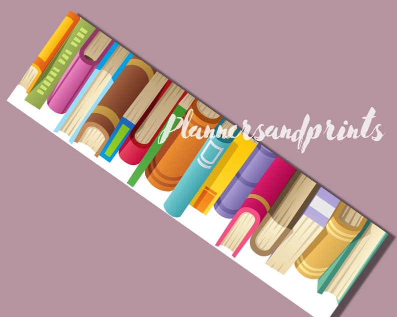 Printable Bookmarks Bookmark Set of 4 Cute Bookmarks - Etsy