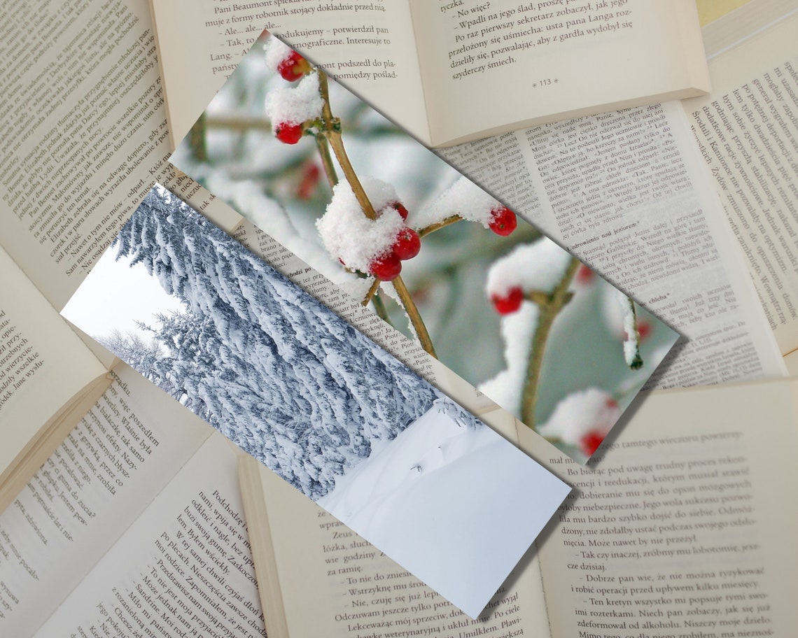 Printable Bookmarks, Digital Bookmarks, Winter Bookmarks, Reading ...
