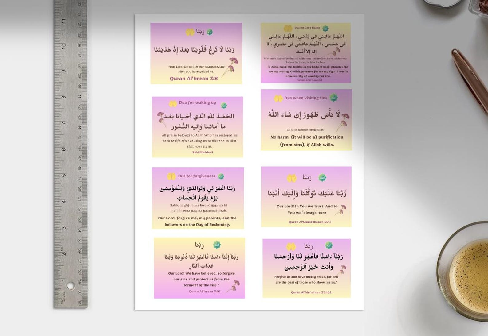 Pocket Friendly Dua/supplication Booklet-prophets Dua-quranic Dua ...