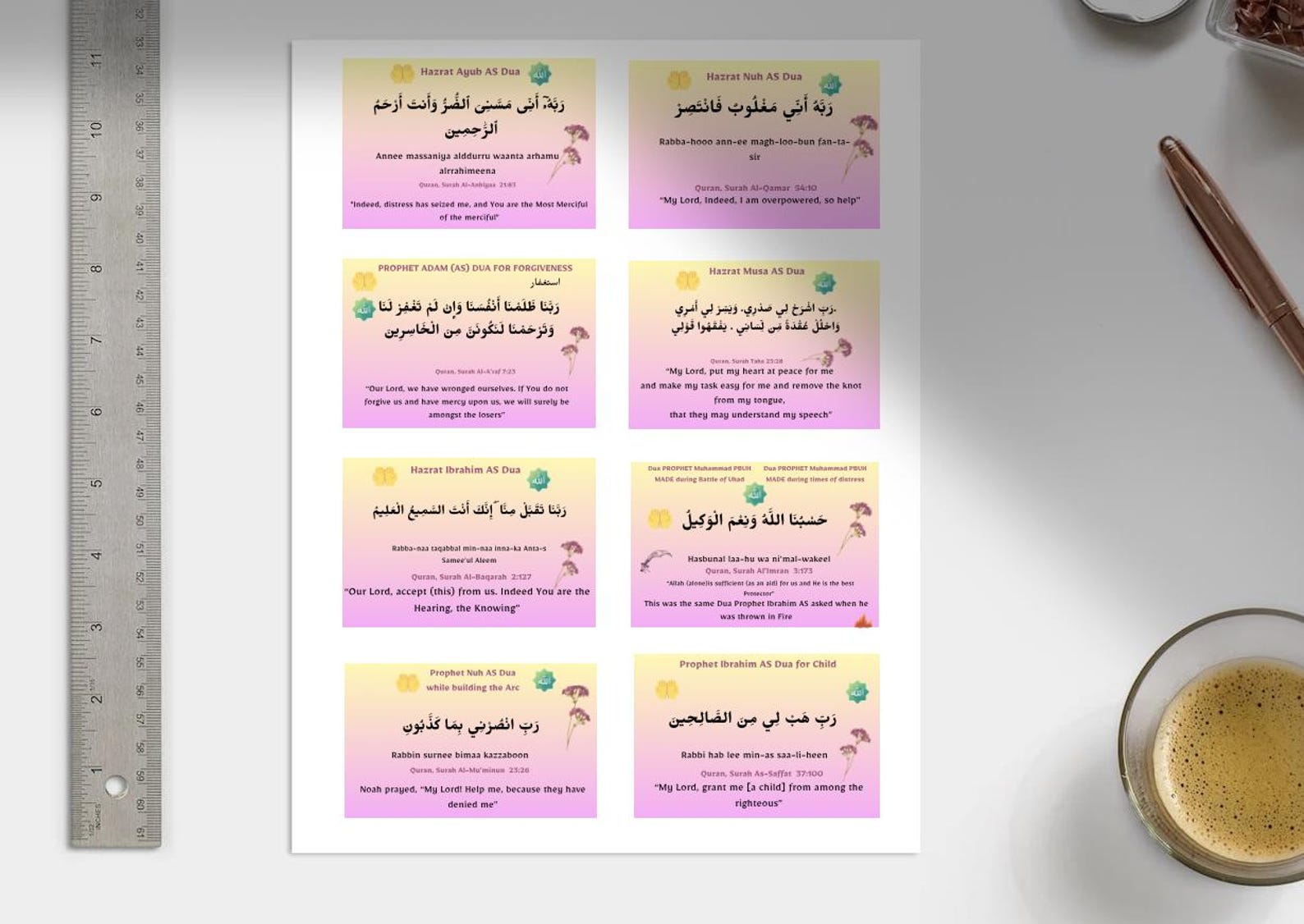 Pocket Friendly Dua/supplication Booklet-prophets Dua-quranic Dua ...