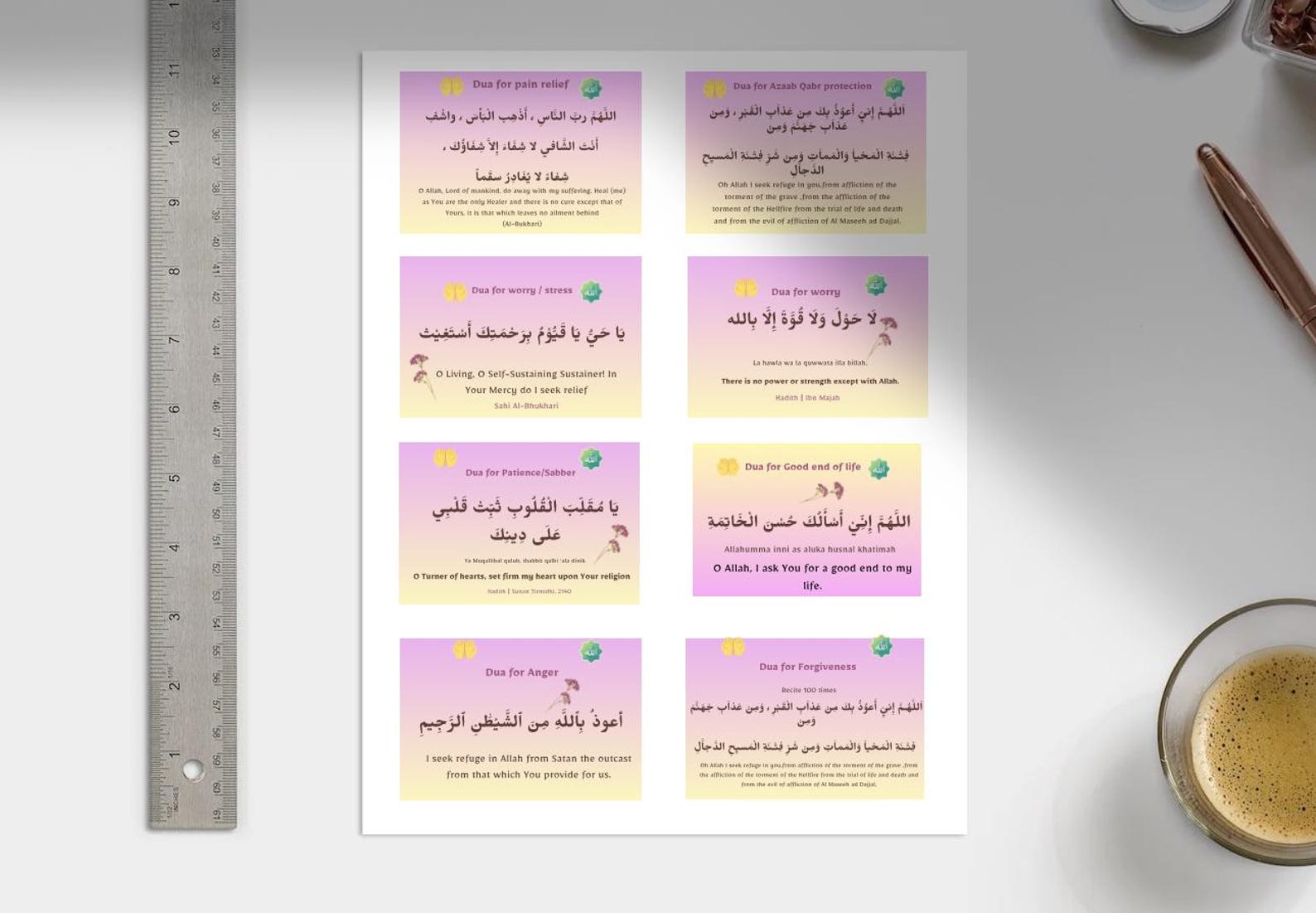 Pocket Friendly Dua/supplication Booklet-prophets Dua-quranic Dua ...