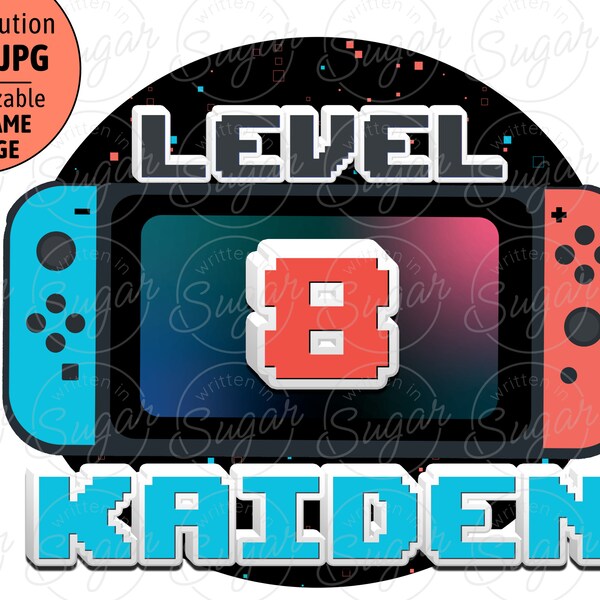Nintendo Switch Invitation - Etsy