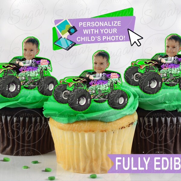 Truck Cupcake Topper - Etsy