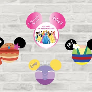 Princess Disney Inspired Princess Disney Cruise Suite Door Magnets ...