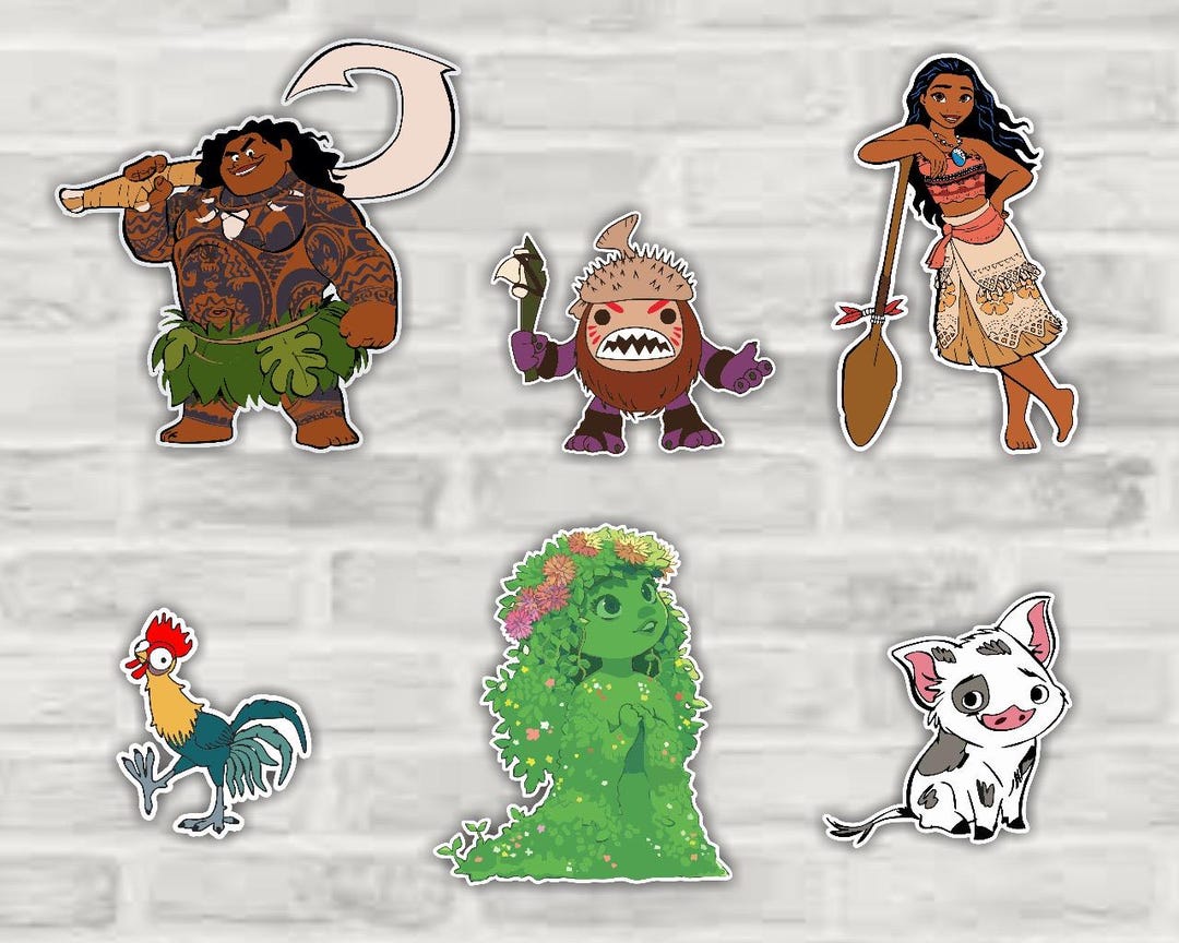 Moana Disney Inspired Disney Cruise Suite Door Magnets/ Maui, Teka ...