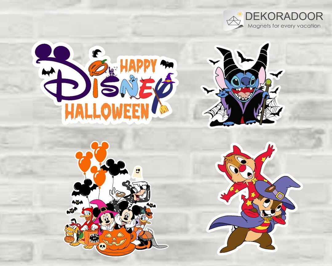 Window Cling Mickey and Friends Individual Ghosts Disney Cruise Window ...