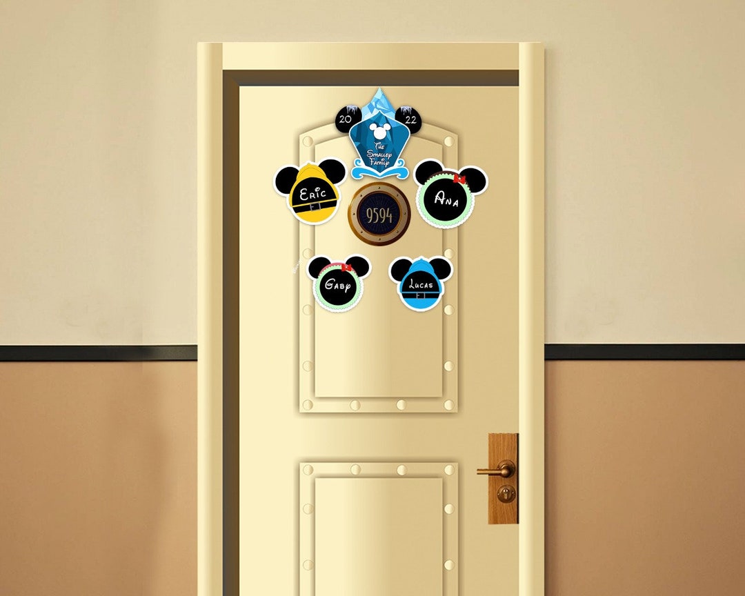 Alaska Cruise Disney Inspired Disney Cruise Suite Door Magnets/ Alaska ...