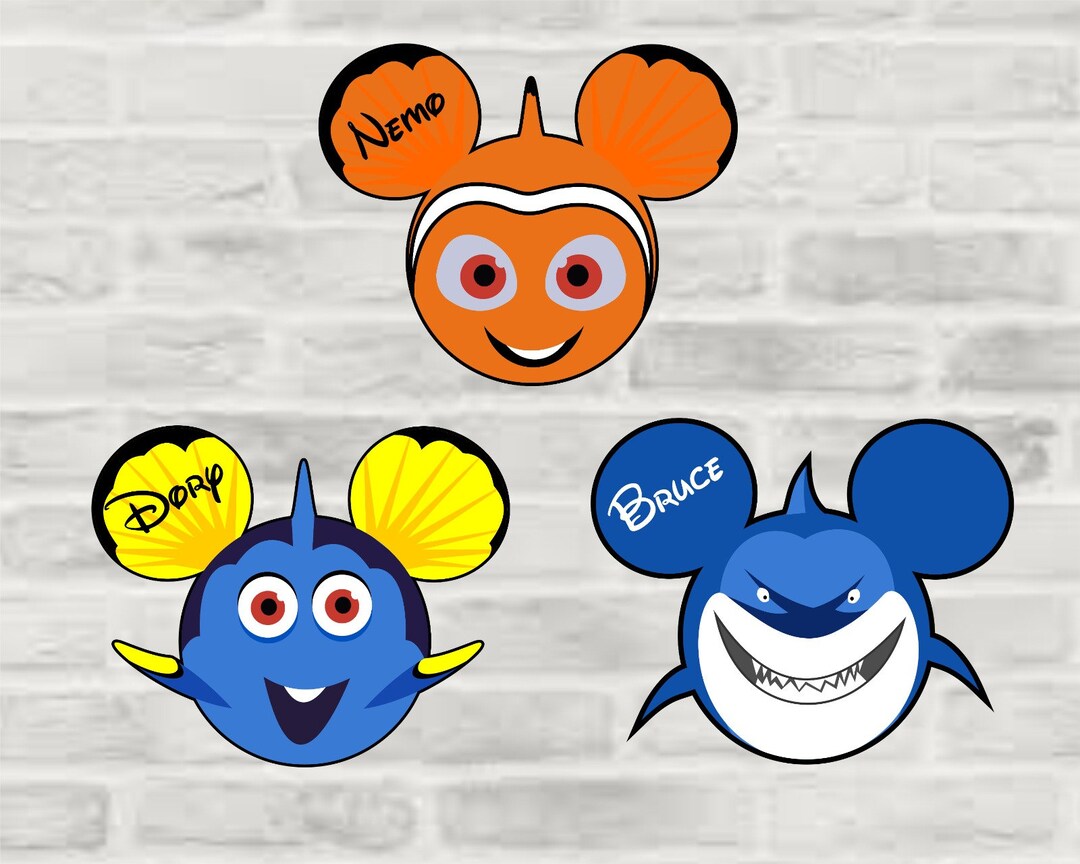 Findig Nemo Disney Cruise Inspired Suite Door Magnets/ Finding Nemo ...