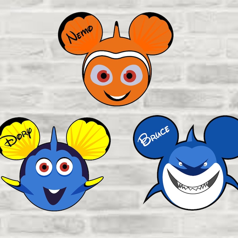 Magnet Finding Nemo - Etsy