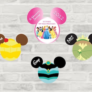 Princess Disney Inspired Princess Disney Cruise Suite Door Magnets ...