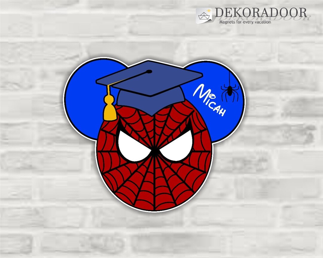 Graduation Spiderman Magnet/stormtooper/mickey Disney Cruise Suite Door ...